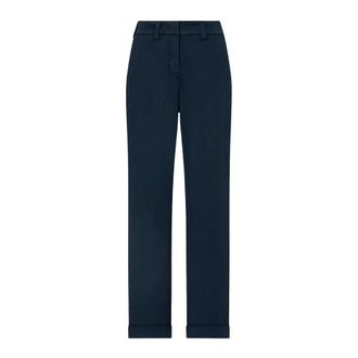 Peuterey Femme, Pantalons, Bleu, Taille: 38 FR Pantalone in cotone