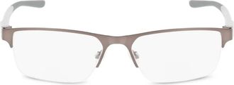 Nike lunettes de vue à monture rectangulaire - Gris