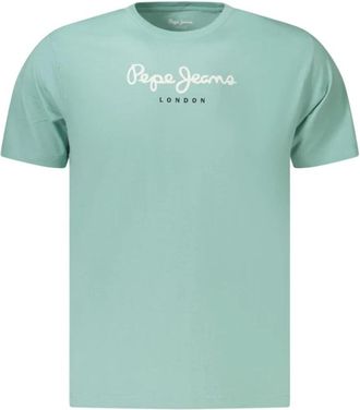 Pepe Jeans London Kurz&auml;rmeliges T-Shirt - - Tops - Herren - Blau - 2XL