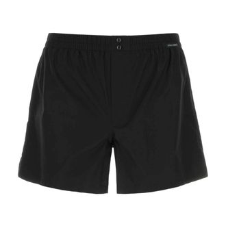Dolce & Gabbana Cotton Poplin Boxer - - Shorts - Herren - Schwarzk - S