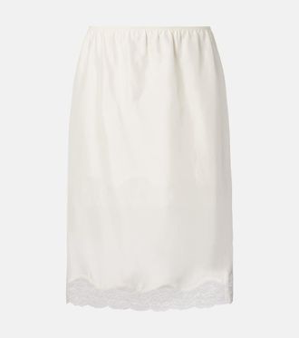 Dorothee Schumacher Midirock Playful Volumes aus Seide