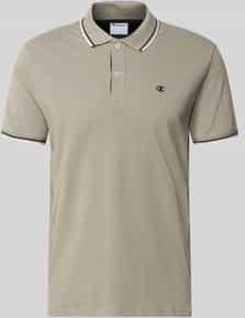 Champion Slim Fit Poloshirt mit Label-Stitching