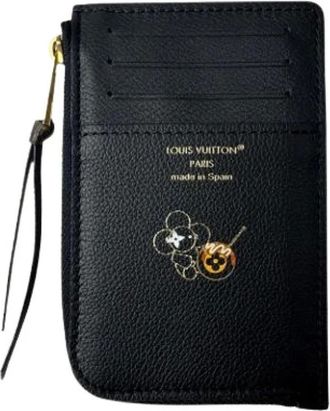 Louis Vuitton Pre-owned Card Case - Femme - Pre-owned - Noir - Taille: ONE Size