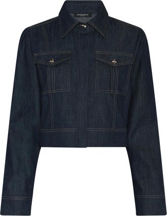 Bruuns Bazaar Femme, Vestes, Bleu, Taille: 38 FR Vestes en jean