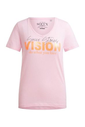 soccx V-Shirt aus Baumwolle