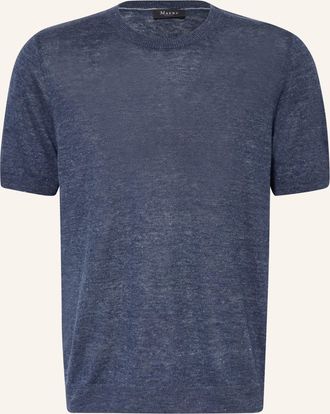 Maerz Maerz Muenchen Strickshirt Aus Leinen blau