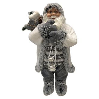 Imma 5810G P&egrave;re No&euml;l dint&eacute;rieur 83 cm, Blanc, Large 83 cm A