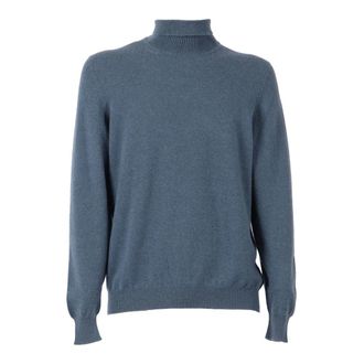 Fedeli Rollkragenpullover - - Knitwear - Herren - Blau - M