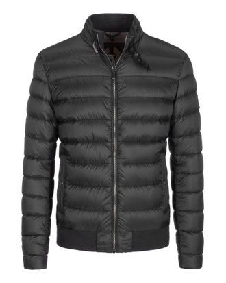 Belstaff Daunen-Steppjacke mit Sturmriegelverschluss in
