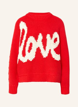 Comma Comma Pullover rot