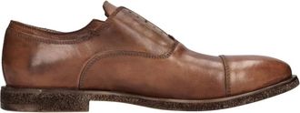 J.P. David Ballerine &agrave; lacets en cuir - Homme - Chaussures - Brun - Taille: 41 1/2 EU
