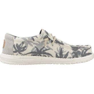 Hey Dude Jute Palm Schn&uuml;rschuhe - - Shoes - Herren - Grau - 44 EU