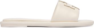 Tory Burch Pantoletten Tory Burch Double T Sport 79985 Creme