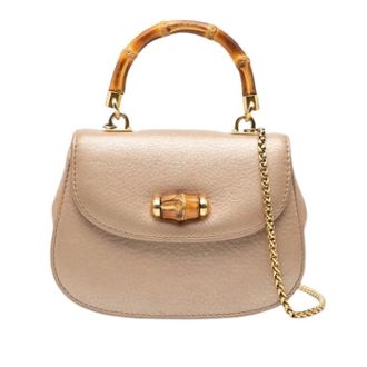 Gucci Pre-owned Bamboo Night - Femme - Pre-owned - Beige - Taille: ONE Size