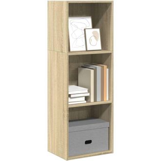 vidaXL B&uuml;cherregal Sonoma-Eiche 40x30x114 cm Holzwerkstoff Vidaxl