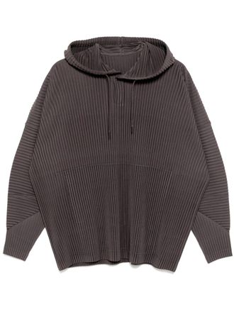 Homme Plissé Issey Miyake hoodie Mc December - Tons neutres