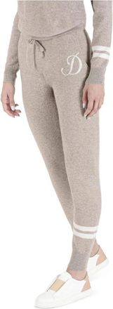 Dee Ocleppo Femme, Pantalons, Brun, Taille: 40 FR Pantalon de surv&ecirc;tement en cachemire