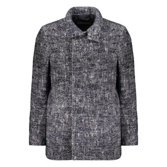 Herno Luxury Wollmischung Peacoat - - Coats - Herren - Blau - L