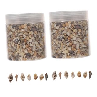 Cabilock 2 Boxen Nat&uuml;rliche F&uuml;ller Boxen Epoxidharz Bastelf&uuml;llstoff f&uuml;r DIY Schmuck Maritimes Kunsthandwerk Klarer Resin Zubeh&ouml;r f&uuml;r Kreative Handarbeiten