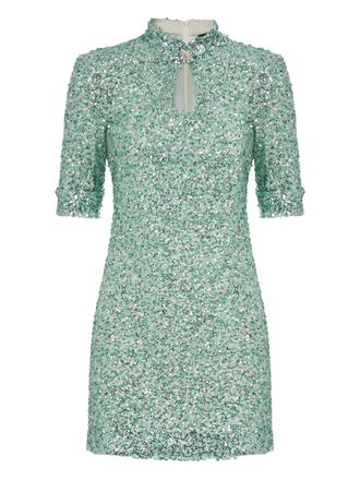 Taller Marmo robe Delphi mi-longue - Vert