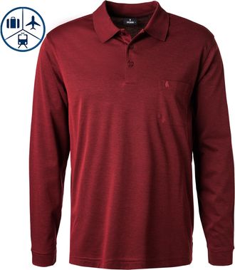 Ragman Herren Polo-Shirt rot