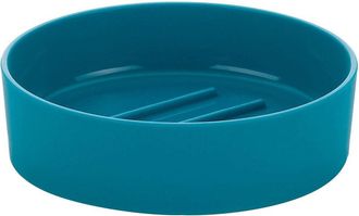 KELA Kela Seifenschale Sky aus ABS-Kunststoff in türkis, Plastik, 11 x 11 x 3 cm