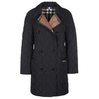 Burberry Damen, M&auml;ntel, Schwarzk, SGr&ouml;&szlig;e