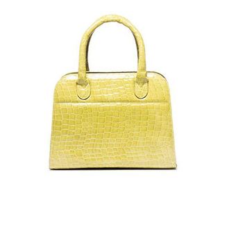 L'Intervalle Dominique, Sac Femme, Green Croco, Mediano