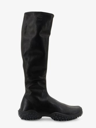 Miu Miu Stretch leather boots - MIU MIU - gender_Woman