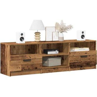 vidaXL Vidaxl - Meuble tv vieux bois 150x33,5x45 cm bois ding&eacute;nierie