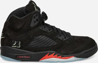 Nike Jordan Air Jordan 5 Halloween Sneakers Black / Picante Red