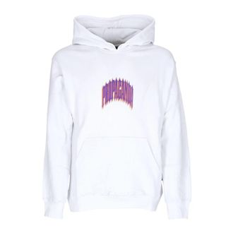 PROPAGANDA Wei&szlig;e Chevy Hoodie Langarm Sweatshirt - - Sweatshirts & Hoodies - Herren - Wei&szlig; - XL