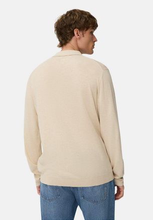 Camel Active Poloshirt Leichtes Langarm Polo aus reiner Baumwolle Langarm Shirts_Langarm-Poloshirt