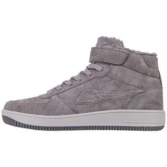 Kappa Mixte BASH Mid Fur Unisex Chaussure de Course sur Route, 1614 Grey/LGrey, 45 EU