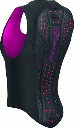 Komperdell Damen Protektorenweste schwarz XXS
