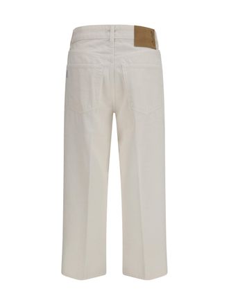 Haikure Womens Jeans Betty Bull Off White Cotton