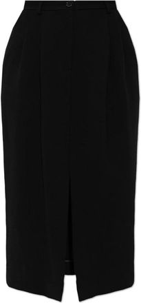 Dolce & Gabbana Jupe crayon en laine - Femme - Jupes - Noir - Taille: 40 FR