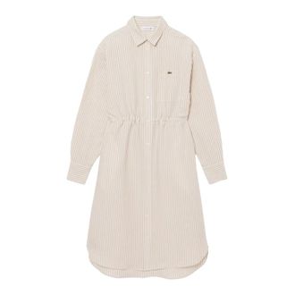 Lacoste Damen, Kleider, Beige, XSGr&ouml;&szlig;e