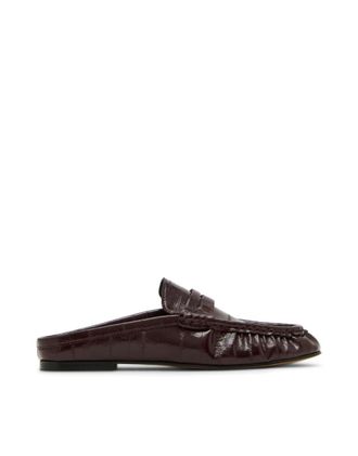 Steve Madden Mocassins fronc&eacute;s style mules - Bordeaux-Rouge