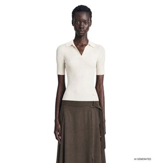 Burberry Cashmere Knit Polo