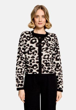 Betty Barclay Strickjacke Damen mit Jacquard (1-tlg)