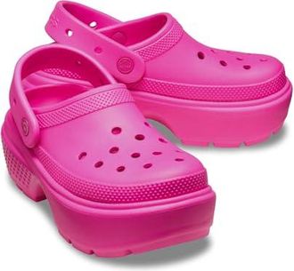 Crocs Sabots Stomp Unisexes, Pink (Crush), 11 UK