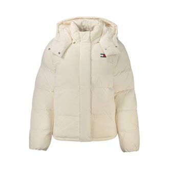 Tommy Hilfiger Removable Hood Down Jacket - White