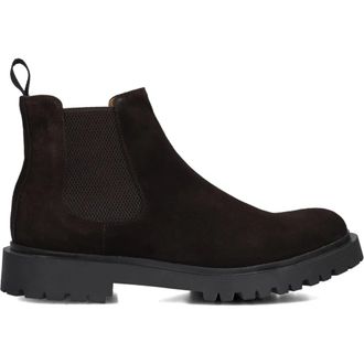Stefano Lauran Braune Wildleder Chelsea Boots 7327 - - Shoes - Herren - Braun - 44 EU