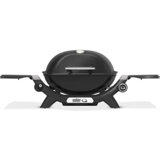 Weber Barbecue &agrave; gaz portable 105 x 44 cm - Cuve en fonte daluminium - Grille en fonte &eacute;maill&eacute;e - 2,94 kW pour cuisson pr&eacute;cise - 1200N
