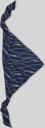 Tommy Hilfiger Tuch aus reiner Seide mit Logo-Schriftzug