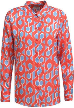 Milano Langarmbluse mit All Over Print