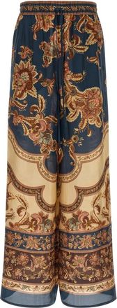 Zimmermann Femme, Pantalons, Multicolore, Taille: 44 FR Aster Relaxed Pant