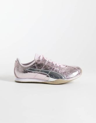 Puma H-Street Lustre - Baskets avec semelle en caoutchouc - Rose m&eacute;tallis&eacute;