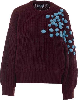 Essentiel Pull Col Rond - Rouge